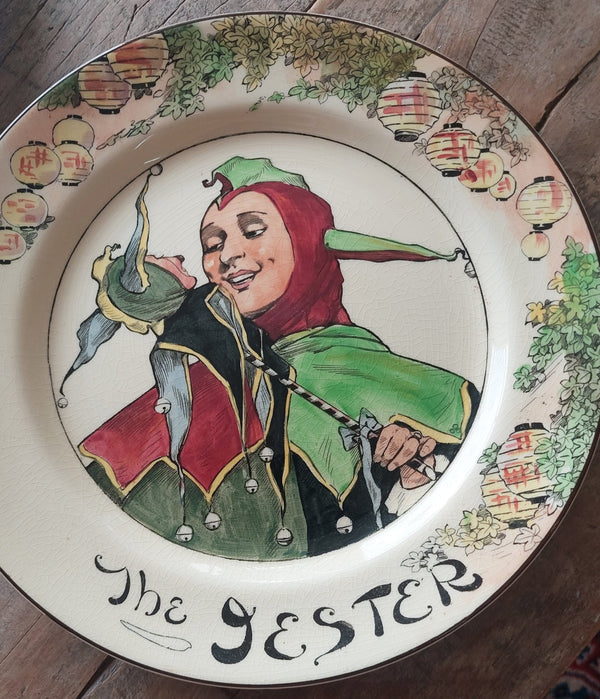Royal Doulton "The Jester" Plate – Kim's Corner