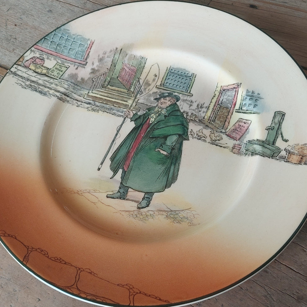 Royal Doulton Dickensware Plate - Tony Weller – Kim's Corner